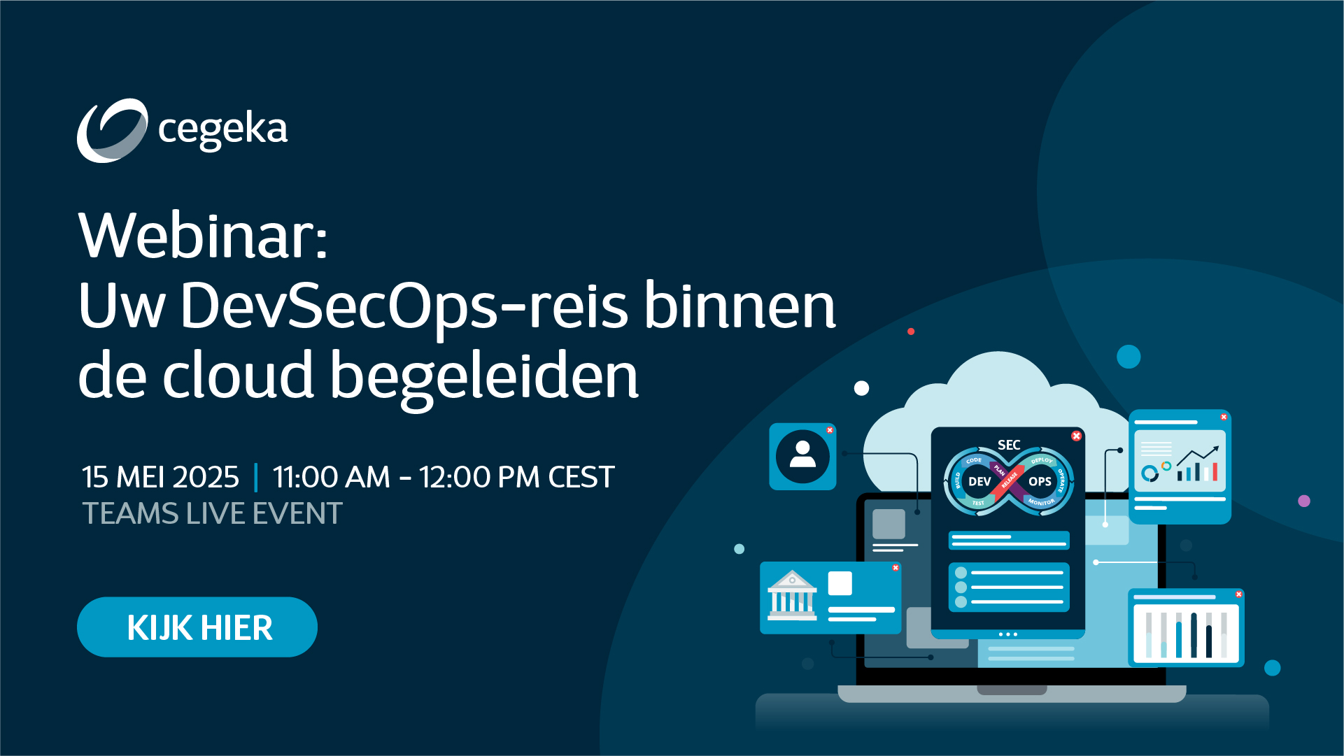 [Webinar] Uw DevSecOps-reis binnen de cloud begeleiden | Cegeka